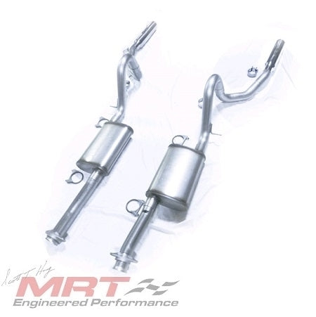 1979-1993 Mustang V8 MRT Sport Touring Cat Back Turn Down Tips – Kenny ...