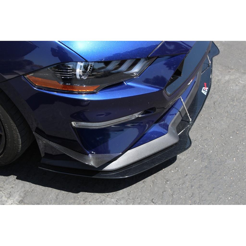 Carbon Fiber Front Bumper Canards for 2018-2023 Mustang – Kenny Brown ...